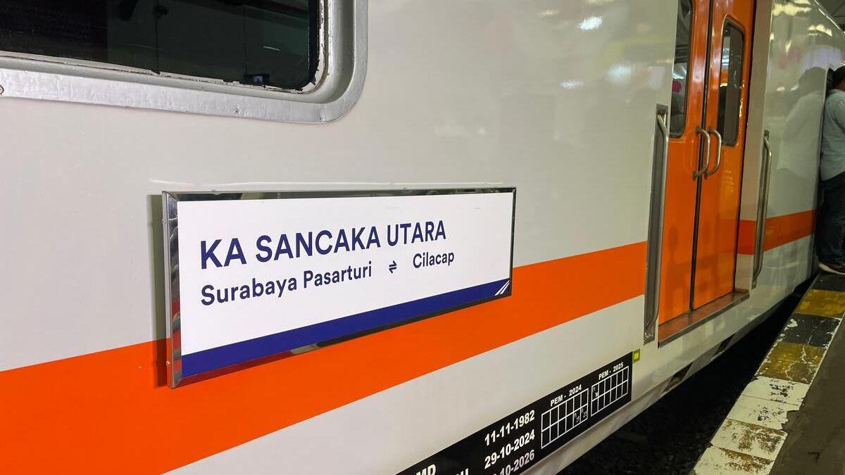 Jadwal KA Sancaka Utara Surabaya-Cilacap 2026, Mulai Rp 300 Ribu ...