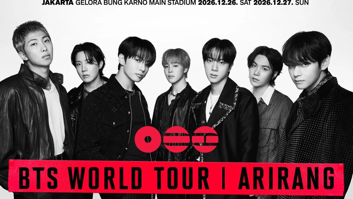 Harga Tiket BTS WORLD TOUR ARIRANG Jakarta 2026, Mulai Rp 2 Jutaan ...