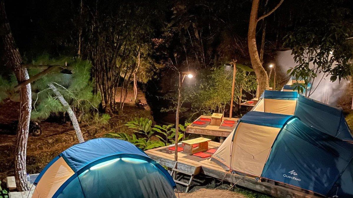 Nyobain Camping Bareng Keluarga di Pentago Garden, Desa Blang Tampu ...