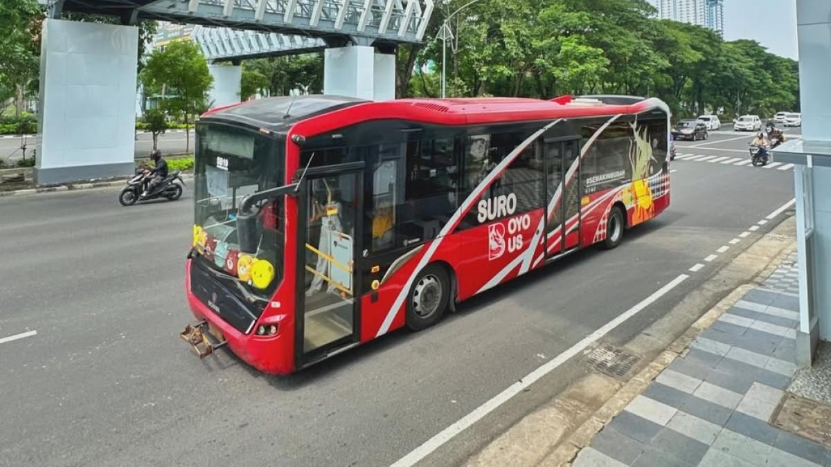 Tarif, Rute, & Jadwal Suroboyo Bus 2026 Buat Keliling Surabaya Saat ...