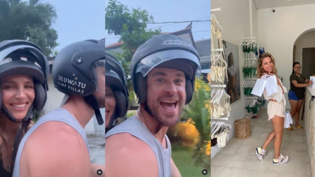 Chris Hemsworth dan Istri Liburan ke Bali, Pamer Keseruan Naik Motor ...